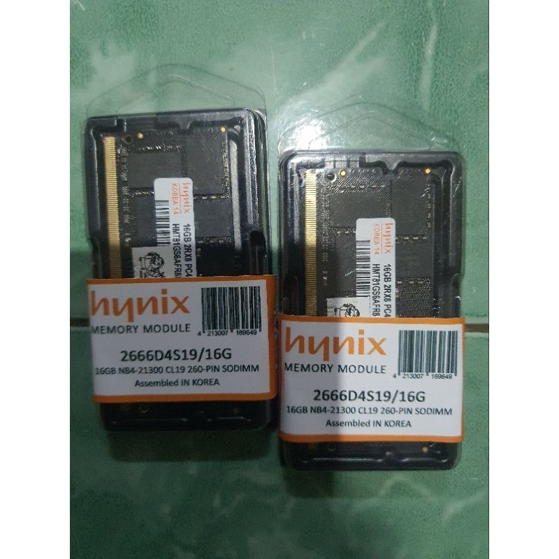 Jual Sodim Hynix Ddr4 16gb Pc2666 Shopee Indonesia