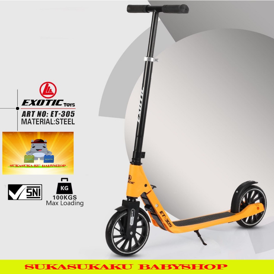 Jual Scooter Besi ET HB 305 Roda Besar Exotic Skuter Max Beban 100KG ...