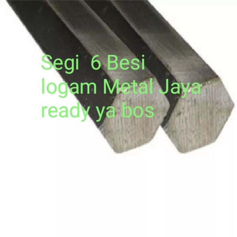 Jual As Besi Segi Enam/Segi Enam Besi 19 mm x 125 mm | Shopee Indonesia