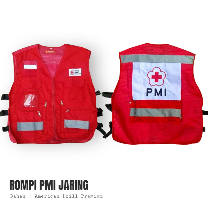 Jual Rompi PMI Jaring | Shopee Indonesia
