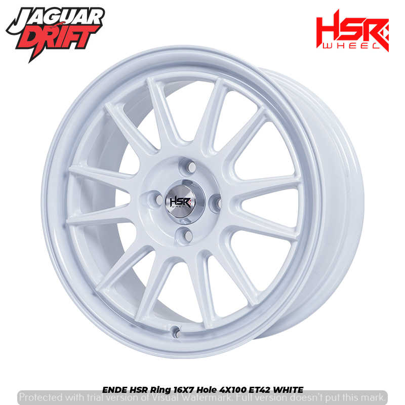 Jual VELG MOBIL HSR RING 16 ENDE SINGLE PCD 4 X 100 PUTIH - BRIO AGYA SIGRA CALYA | Shopee Indonesia
