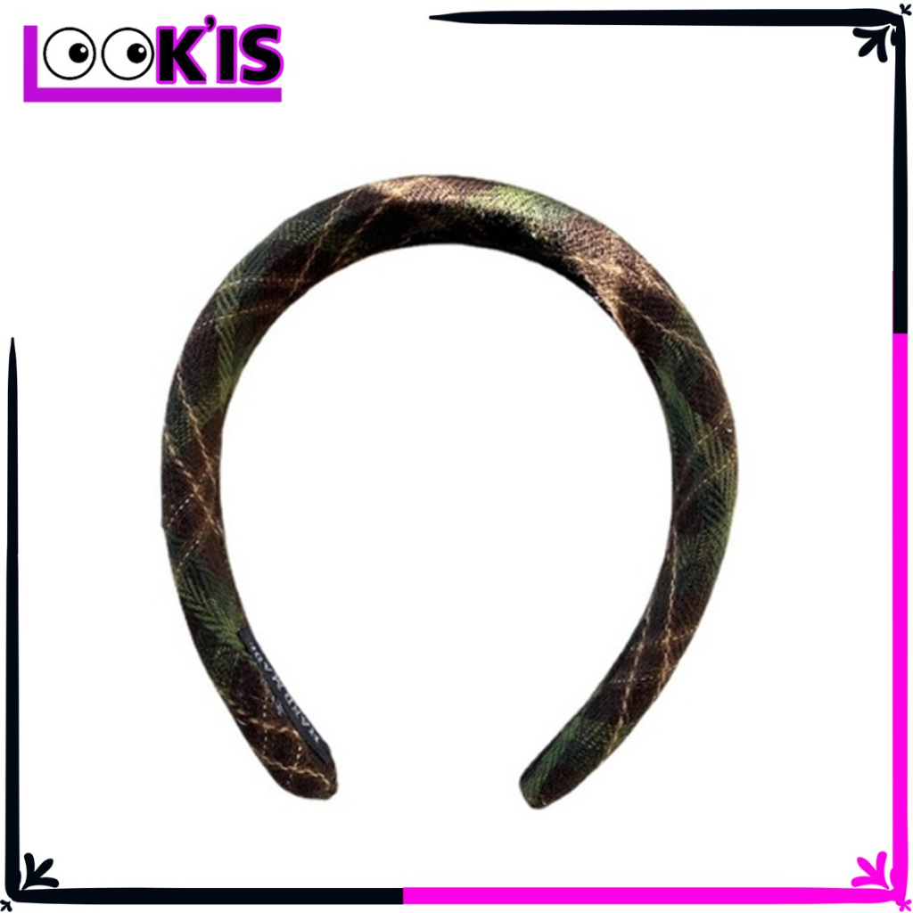 Jual LOOK'IS Bando Kain Tebal Motif Batik Wanita Korea Headband Cloud ...