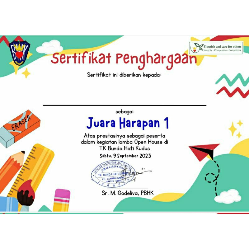 Jual Cetak Piagam Penghargaan ukuran A4 | Shopee Indonesia