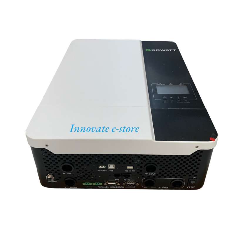 Jual Growatt 5000W / 5000VA Off Grid Solar Inverter SPF 5000 ES + WiFi | Shopee Indonesia