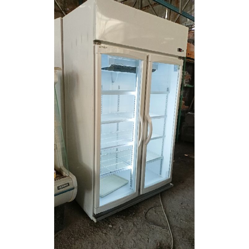 Jual SECOND/BEKAS SHOWCASE 2 PINTU PANASONIC/DISPLAY COOLER | Shopee ...