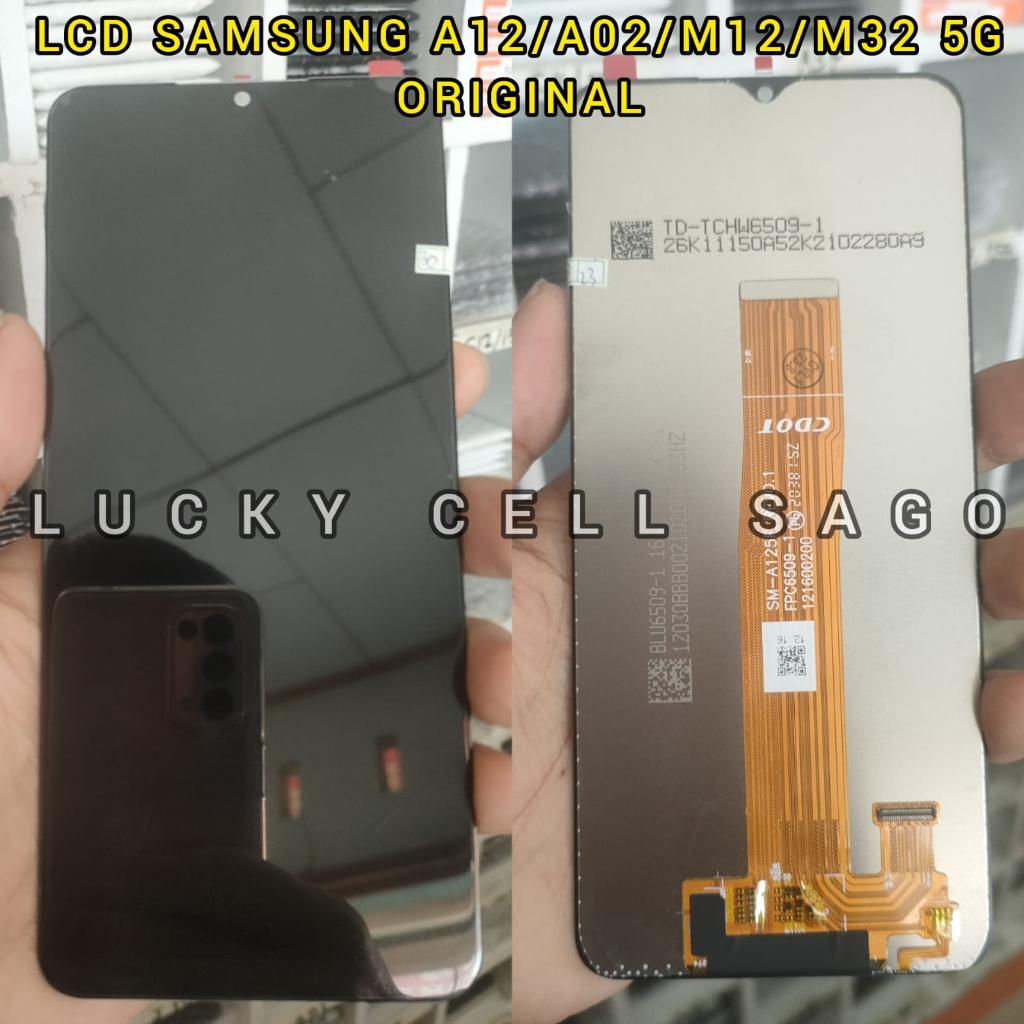 Jual LCD SAMSUNG A02 / A12 / M12 / M32 5G ORIGINAL 1:1 | Shopee Indonesia