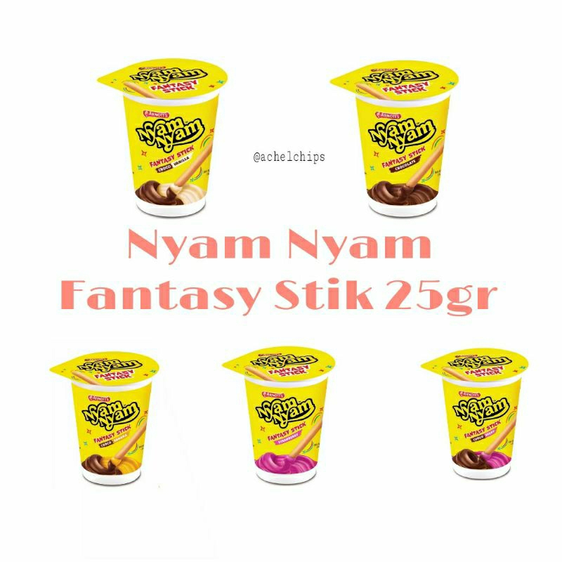 Jual Nyam Nyam Fantasy Stick 25gr Shopee Indonesia