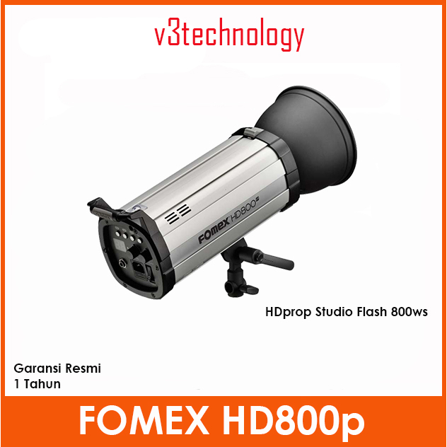 Jual FOMEX Hd800p HDprop Studio Flash 800ws (MD-HD800P) | Shopee Indonesia