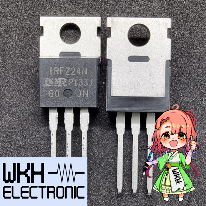 Jual ORIGINAL IRFZ24N IRFZ24NPBF IRFZ24 N-channel MOSFET 17A 55V TO-220AB | Shopee Indonesia