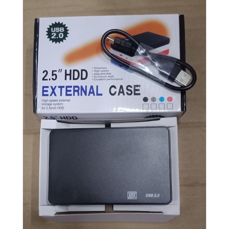Jual Casing HDD Hardisk 2.5 inch USB 2.0 Sata External Case | Shopee Indonesia