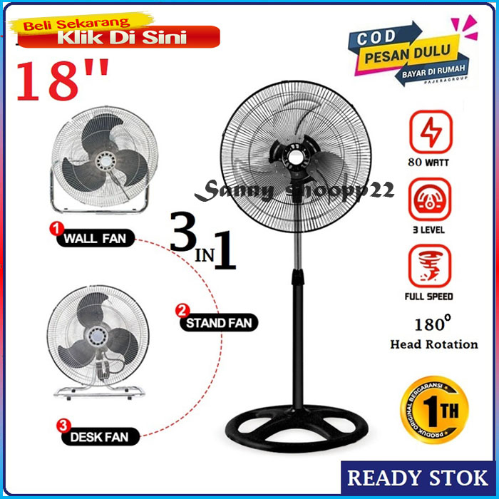 Jual Newpromokipas Angin Gmc 728 3in1 18inch Kipas Besi Tornado Besi 3 Fungsi Shopee Indonesia