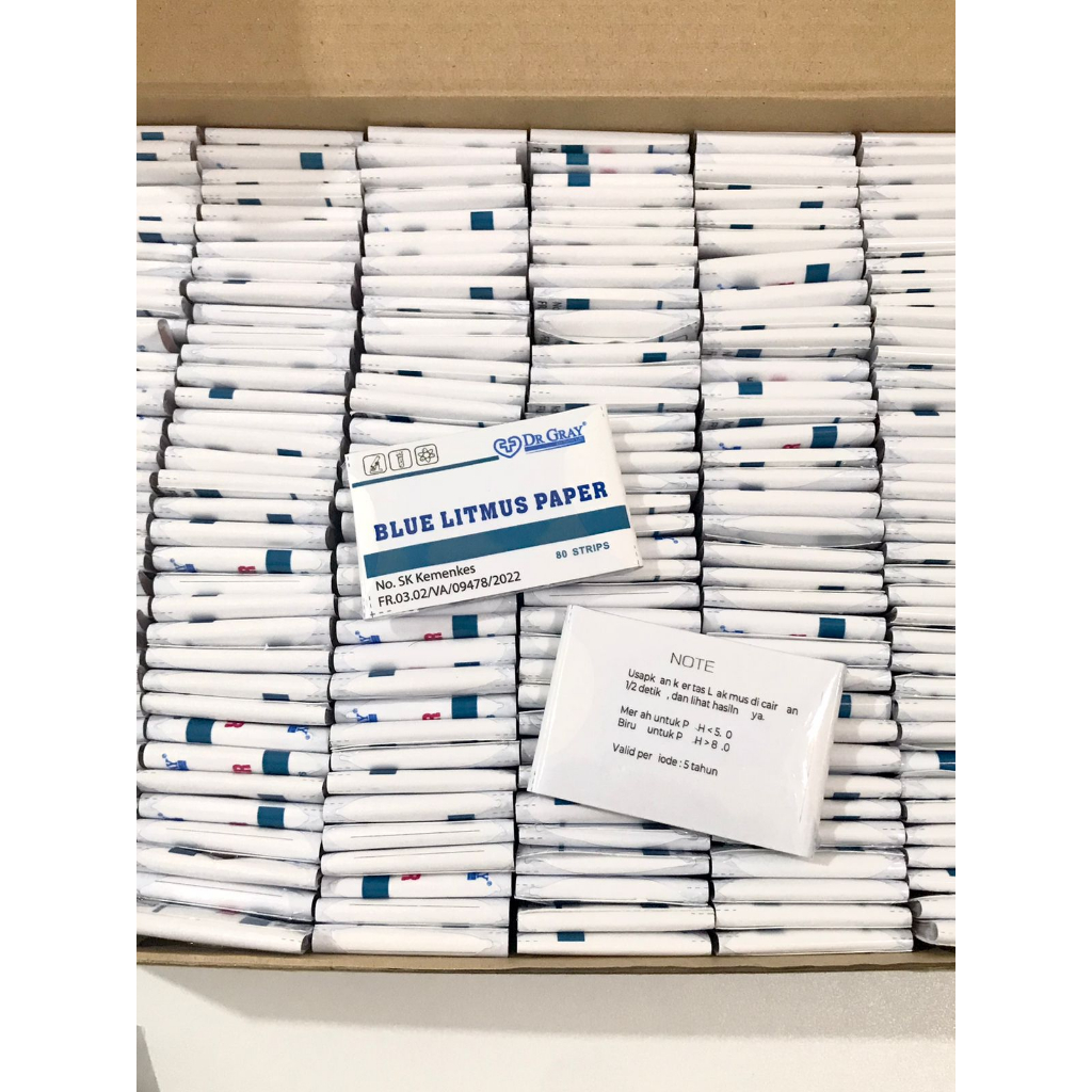 Jual Kertas Lakmus Asam Basa Untuk Tes Air Ketuban Ibu Hamil Red or ...
