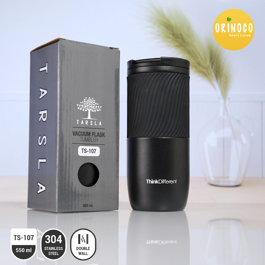 Jual Orinoco Mug Gelas TS-107 Coffee mug fancy Stainless Steel Double ...