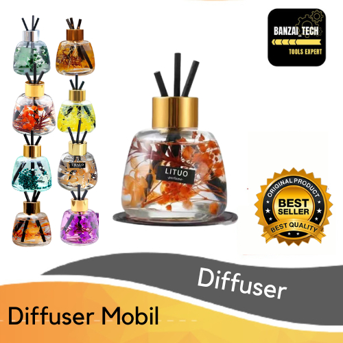 Jual Parfum Pengharum Pewangi Reed Diffuser Oil Mobil / Ruangan 120ML ...