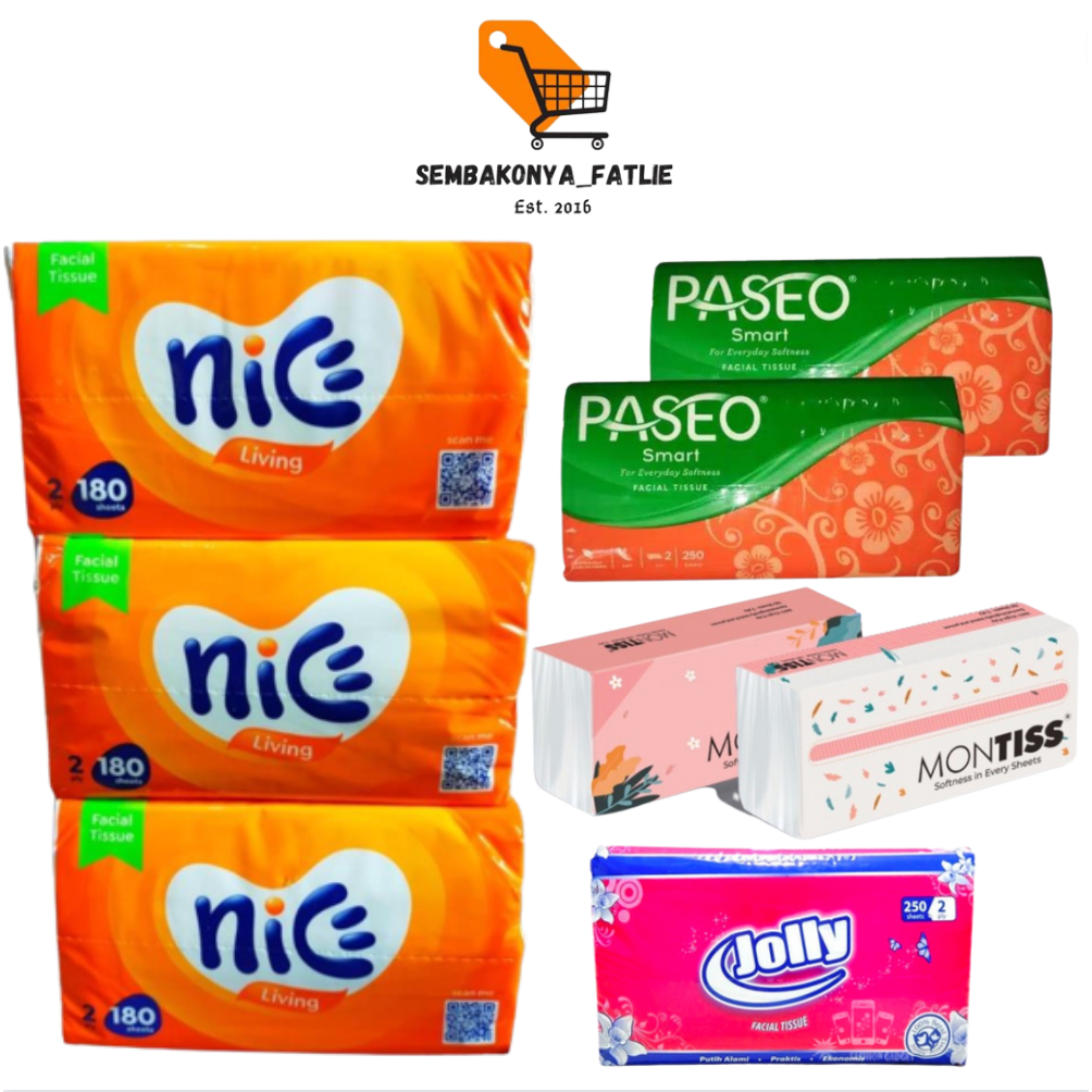 Jual TISSUE MURAH TISU FACIAL 2 PLY | Shopee Indonesia