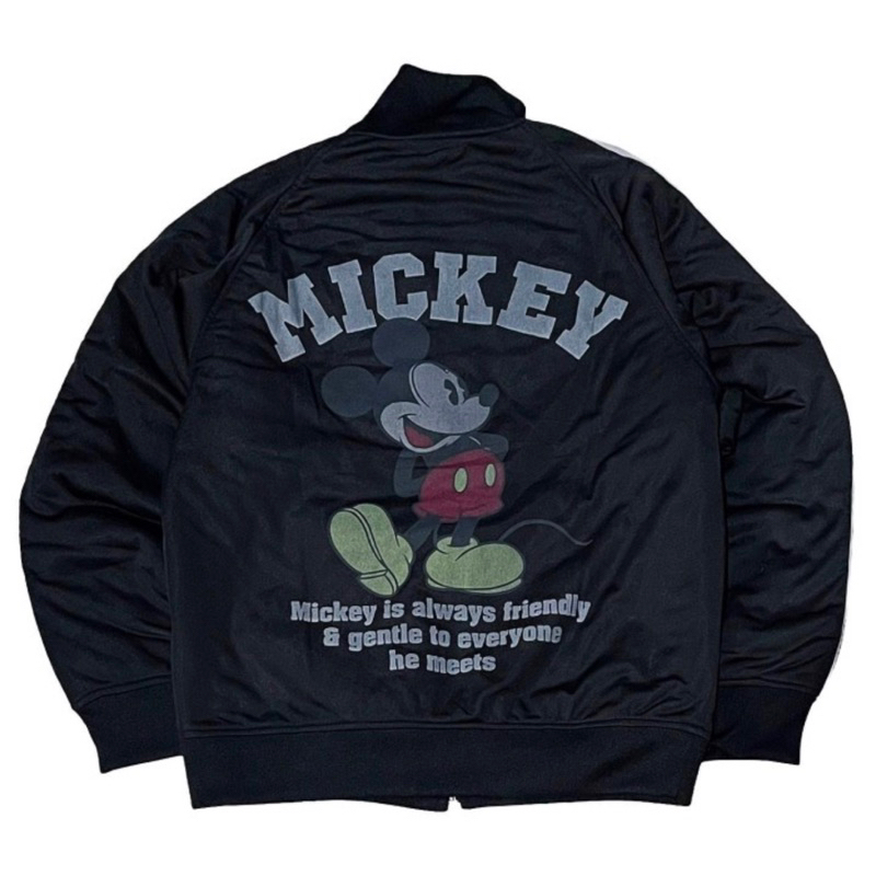 Jual Vintage Official Disney Mickey Mouse Heavy Bomber Jacket | Shopee ...
