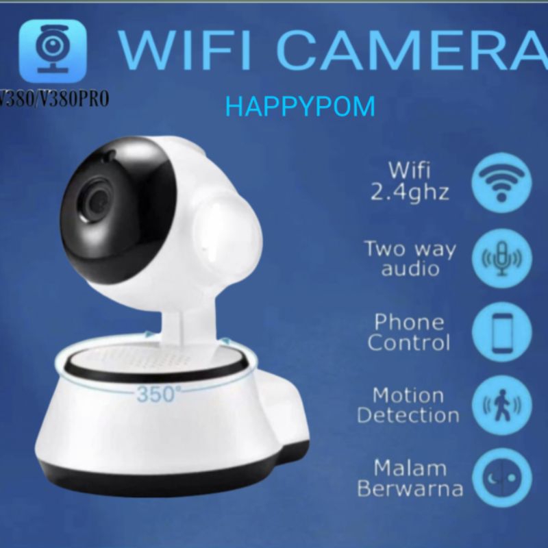 Jual KAMERA WIFI CCTV 380 PRO 1080P 5MP WIRELESS IP CAM APP CONTROL ...