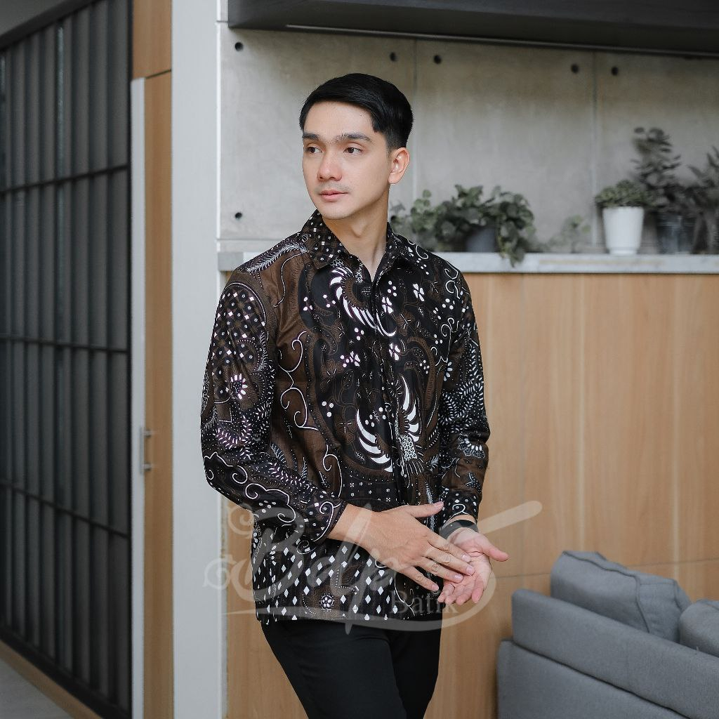 Jual Kemeja Baju Batik Pria Dewasa Murah Baju Batik Pria Lengan Panjang ...