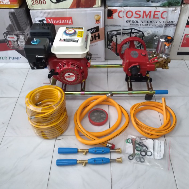 Jual Mesin Steam Cuci Mobil Motor Bensin SIAP PAKAI KOMPLIT Untuk Usaha | Shopee Indonesia