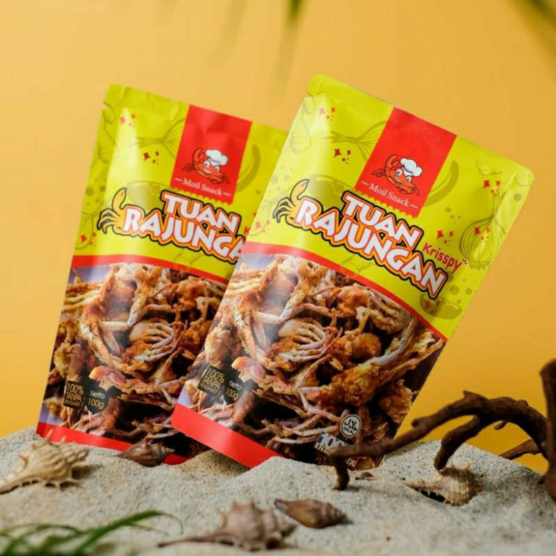 Jual TUAN RAJUNGAN snack sehat cemilan viral enak gurih nikmat 40.gram ...