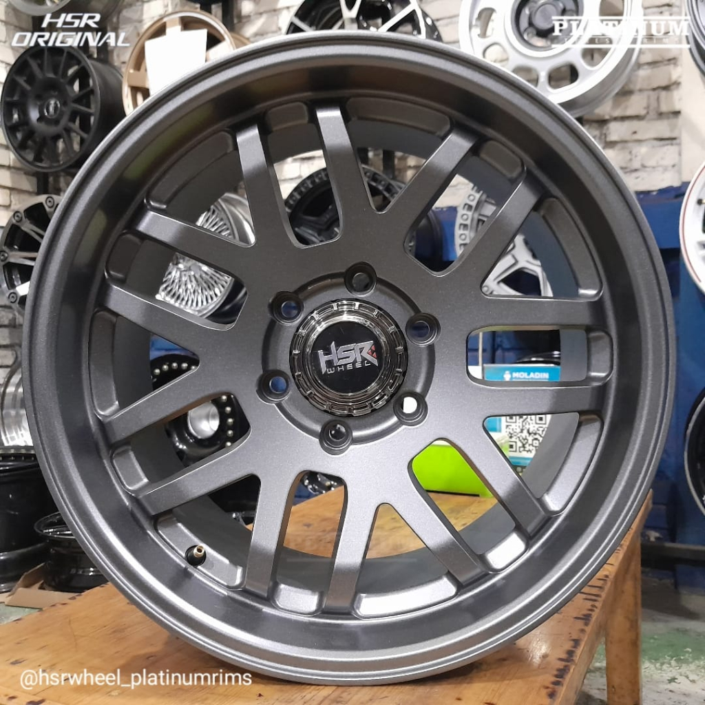 Jual VELG MOBIL R18 HSR ORIGINAL A LAP-07X JT246 RING18 UNTUK PAJERO ...