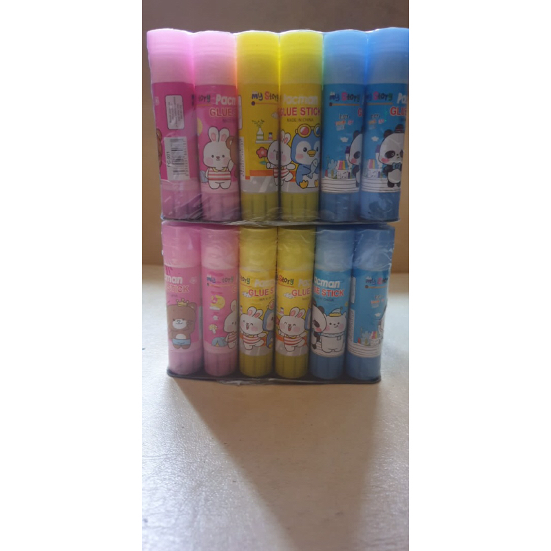Jual Glue stick pacman 10gr / Glue stick Pacman / Lem Murah Pacman ...