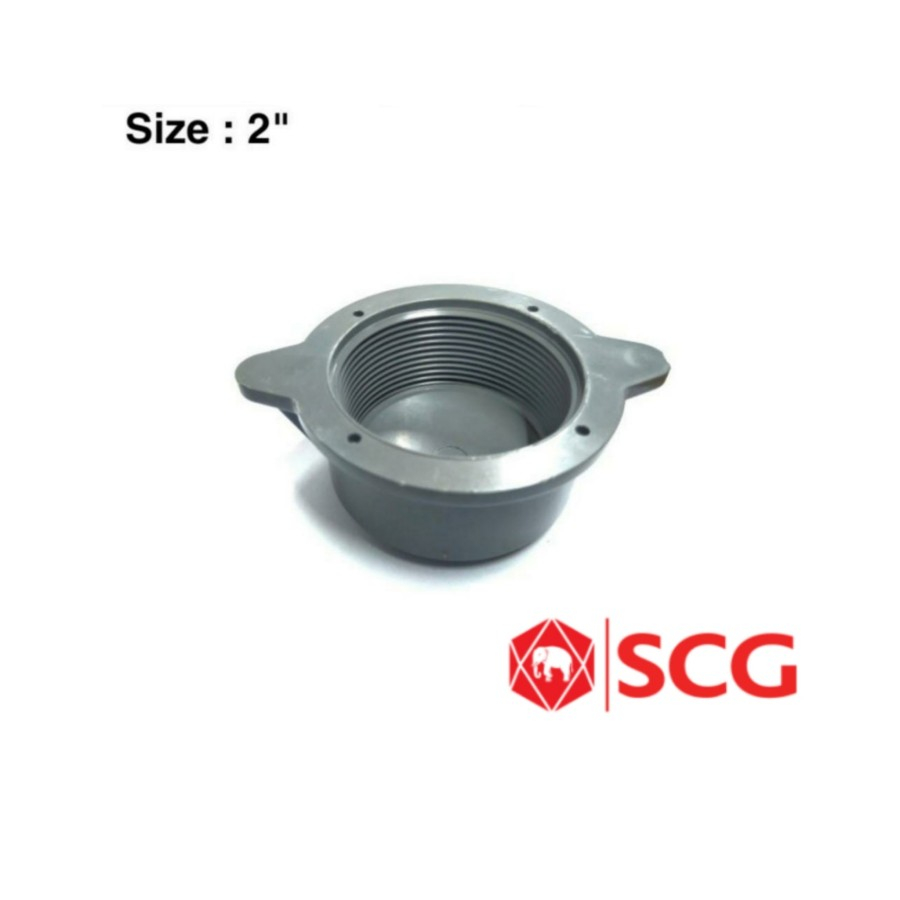 Jual Dop Drat Dalam / Faucet Cap PVC 2" SCG | Shopee Indonesia