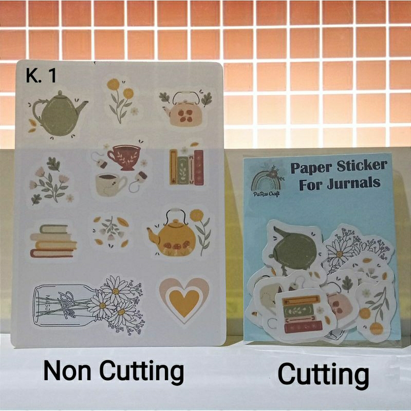 Jual Stiker vintage aesthetic/paper sticker/jurnal/scrapbook/sticker ...