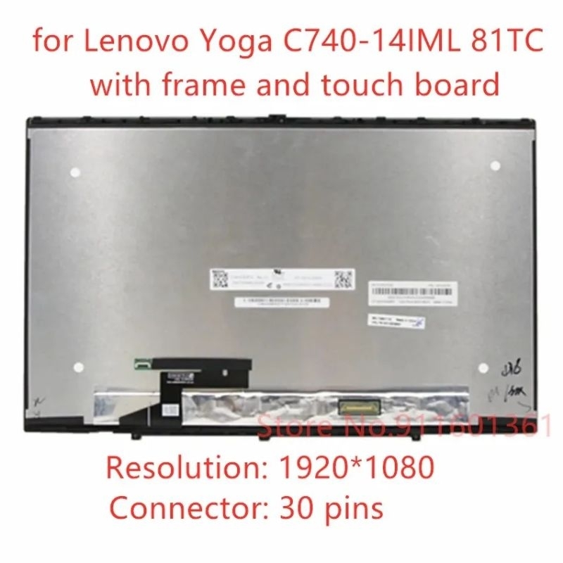 Jual LCD LED Lenovo Yoga C740 14 C740-14IML C740-14IWL C740-14 81CT ...