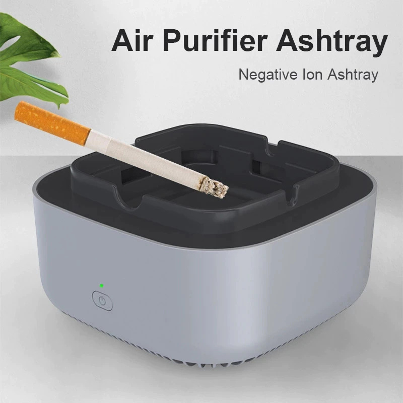 Jual Asbak Rokok Penghisap Asap Air Purifier Filter Cigar Ashtray ...