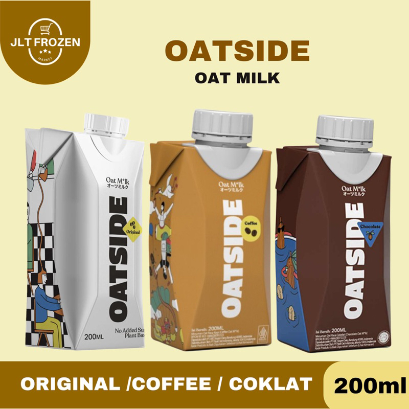 Jual Oat Side / Oat Milk / Susu Oat / Susu Coklat Oat / Milk Coffee ...