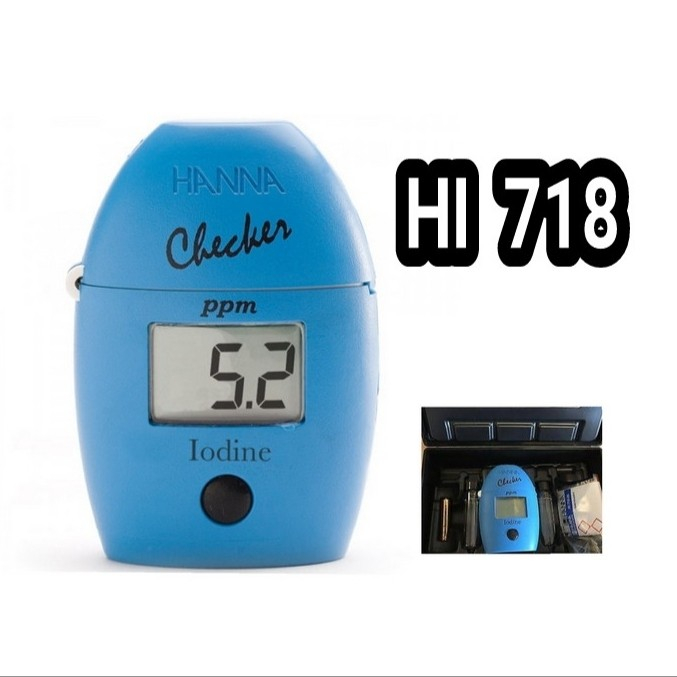 Jual Hanna HI-718 Iodine Handheld Colorimeter - Checker®HC | Shopee ...