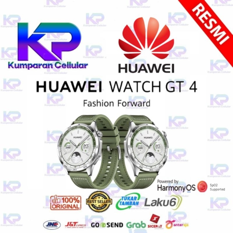 Jual Huawei Watch GT 4 GT4 46mm Smart Watch | Fashionable ...