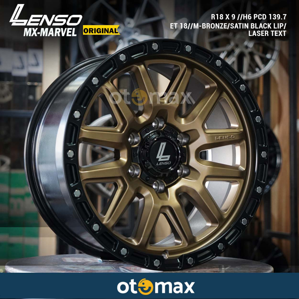 Jual Velg Mobil Lenso MX Marvel Original Ring 18 BZMKW | Shopee Indonesia