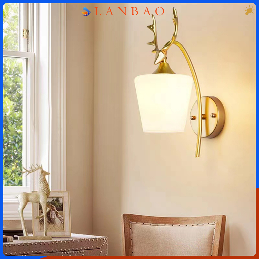 Jual Lampu Dinding Kamar Tidur Samping Tempat Tidur Lampu Nordic Ruang ...