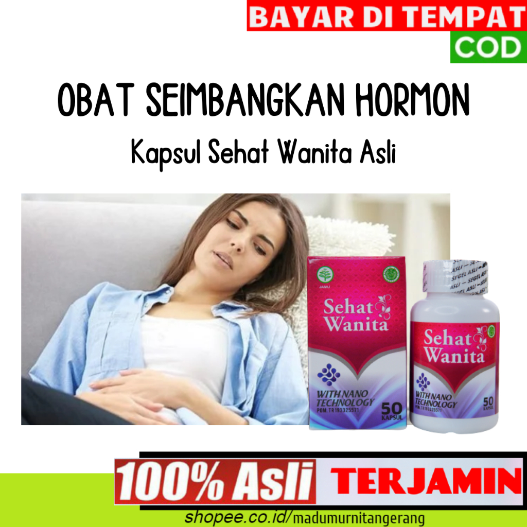 Jual Obat Herbal Membantu Seimbangkan Hormon Pada Wanita Kapsul Sehat ...