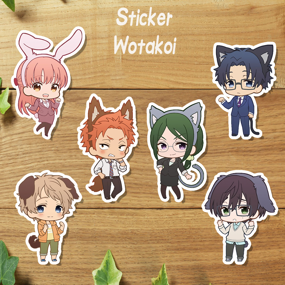 Jual Sticker Anime Wotakoi / Stiker Wotaku ni Koi wa Muzukashii Narumi ...