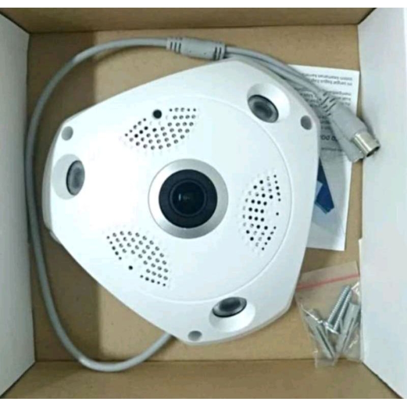 Jual KAMERA CCTV AHD 5MP HD PANORAMIC 360 DERAJAT FISH EYE | Shopee ...