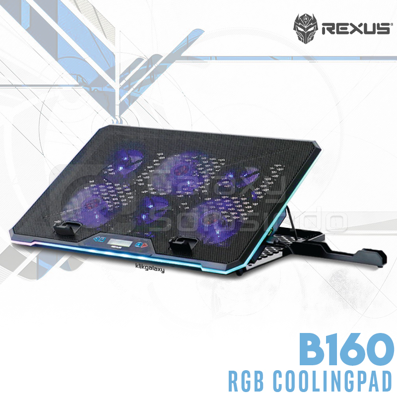 Jual Rexus BREEZE B160 RGB Notebook Cooler | Shopee Indonesia