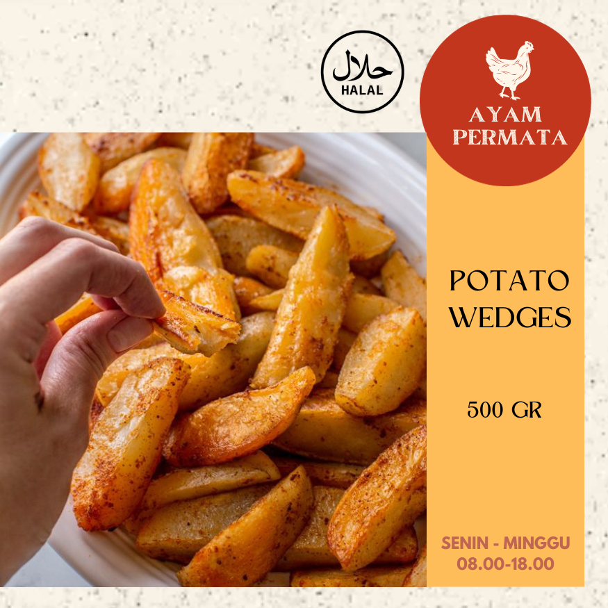 Jual Kentang Goreng Potato Wedges - 500gr - Wedge Freis - Ayam Permata ...
