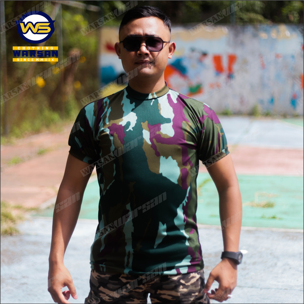 Jual Kaos Loreng Paskhas / Kaos Tentara Nasional Indonesia Paskhas / T ...