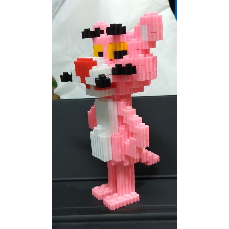 Jual Pink Panther Block/Nano Brick sudah terbuat tinggal di pajang saja ...