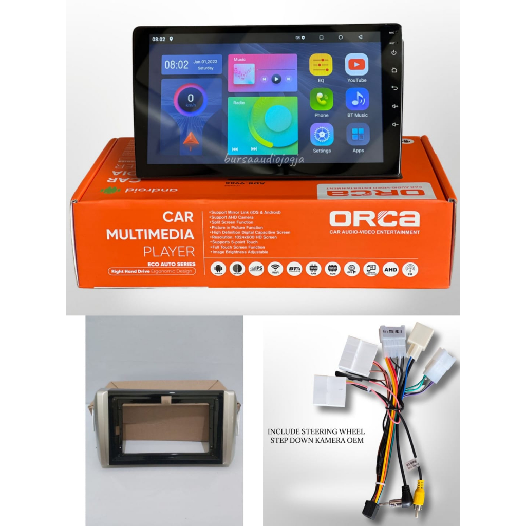 Jual Head Unit Android 10 inch Oem PNP Innova Reborn | Shopee Indonesia