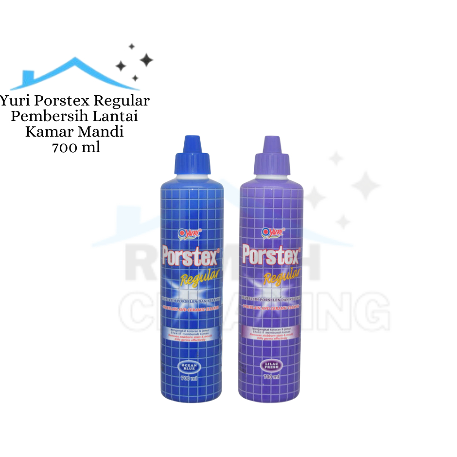 Jual Yuri Porstex Regular Pembersih Lantai Kamar Mandi 700 ml | Shopee ...