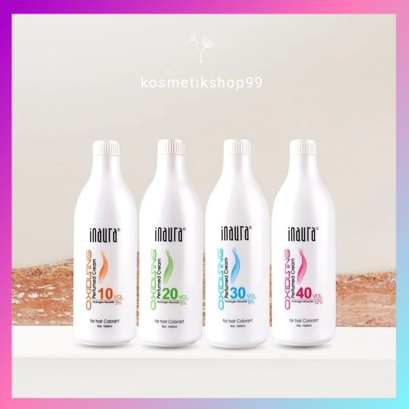 Jual INAURA Oxidant Cream Developer 100-200ml | Shopee Indonesia