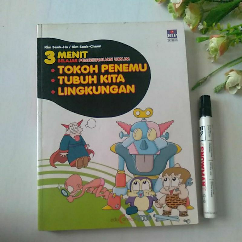 Jual educomic science comic komik sains 3 menit belajar pengetahuan ...