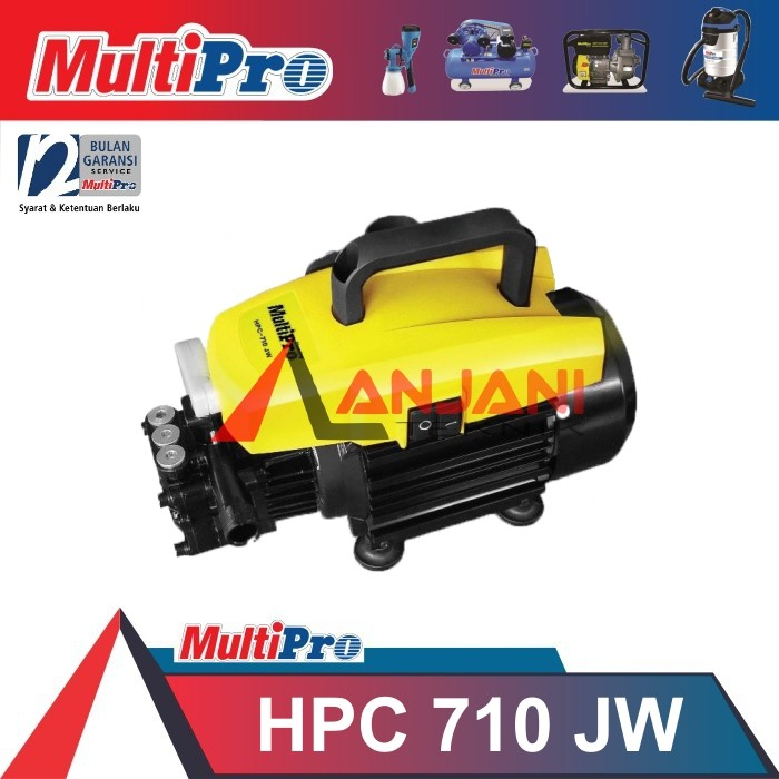 Jual MULTIPRO HPC 710 JW ALAT MESIN CUCI MOBIL MOTOR HIGH PRESSURE JET ...