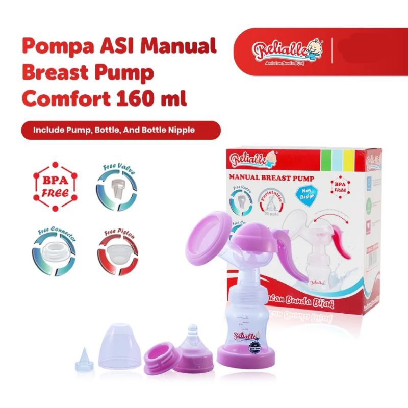 Jual Reliable Manual Breastpump RPS-9910 / Pompa Asi | Shopee Indonesia