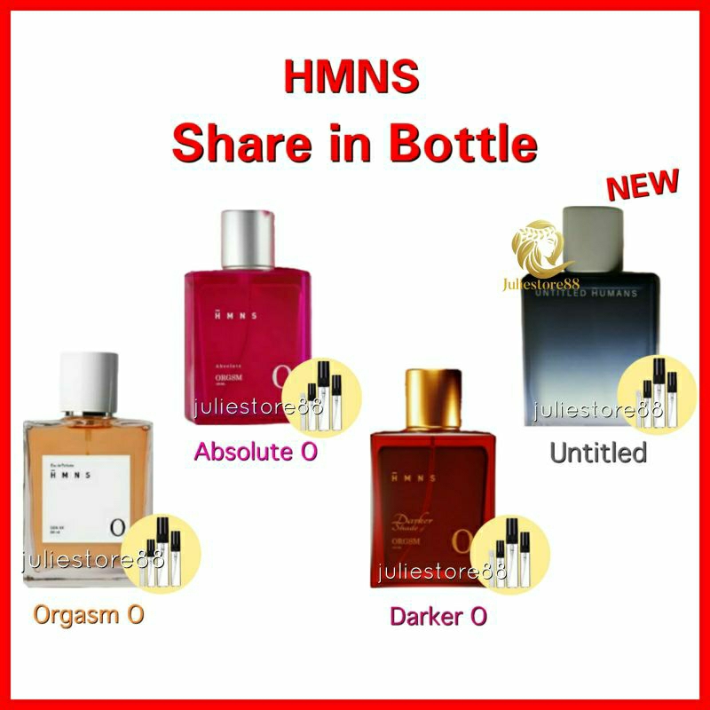 Jual (Decant / Share) HMNS Parfum O Orgasm Untitled Absolute Orgasm ...