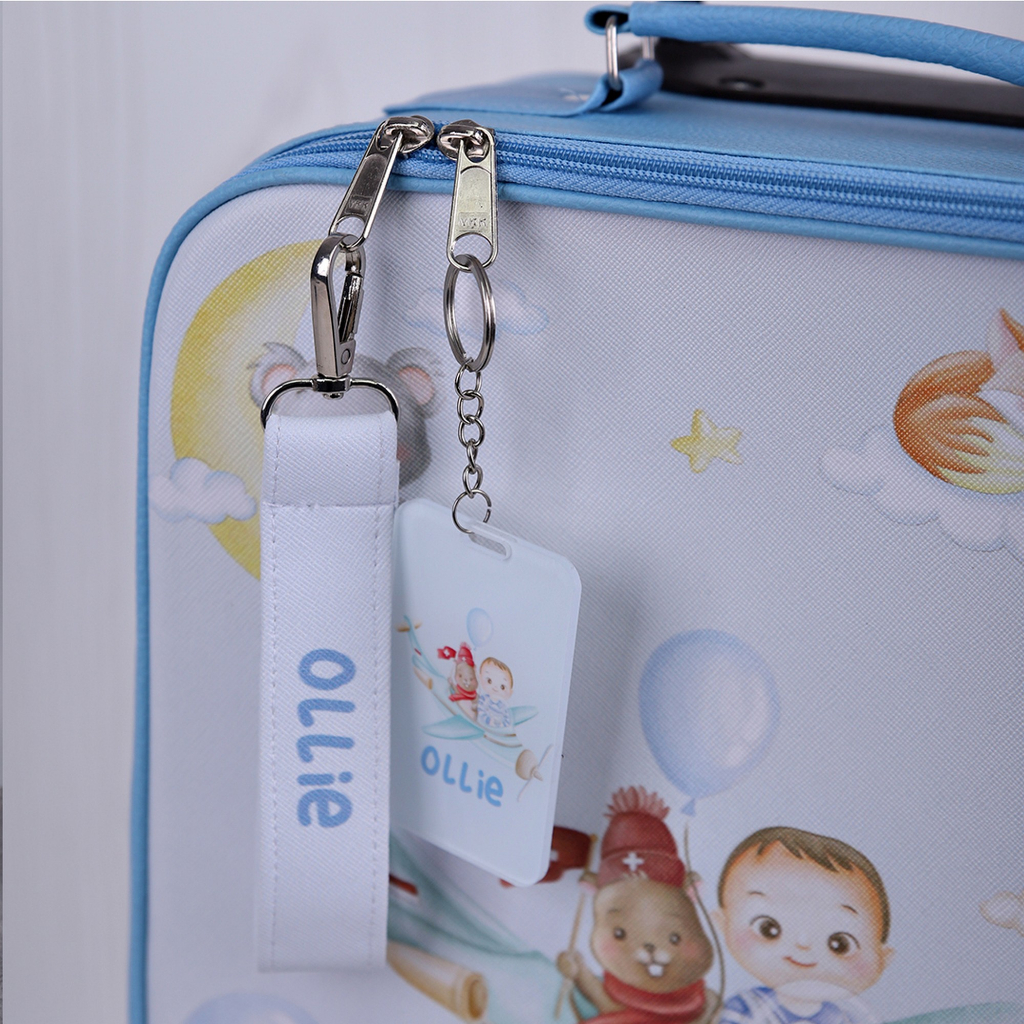 Jual GANTUNGAN TAS (CUSTOM SATUAN ) BAG TAG PRINTED UK M & ACRYLIC ...